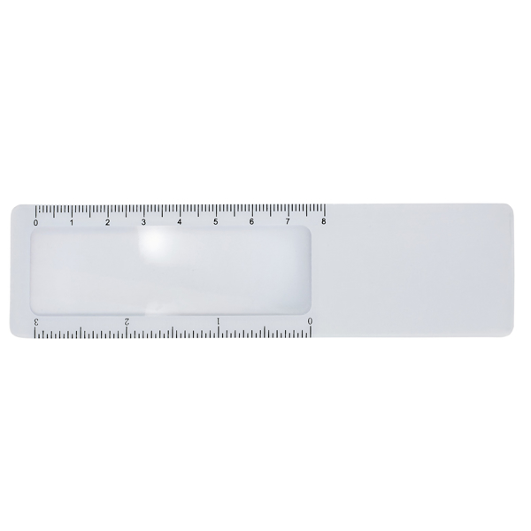 Promotional Ruler with Magnifier | AMT Marketing Ltd