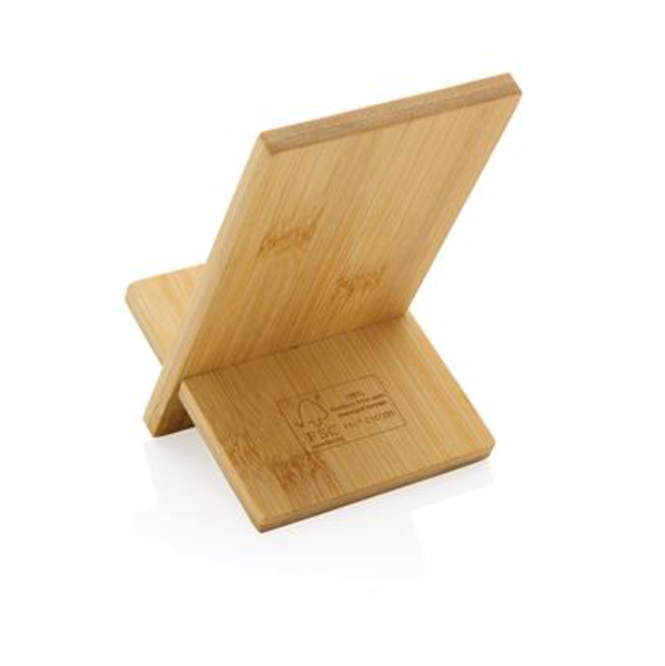 Promotional Bamboo Phone Stand | AMT Marketing Ltd